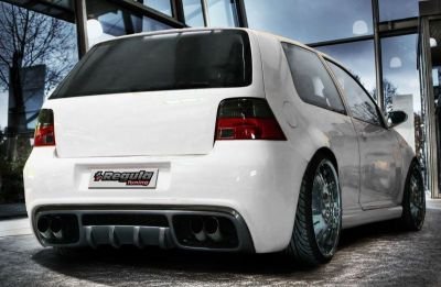Heckspoiler GTR Golf4 Regula Tuning - Heckschuerzen